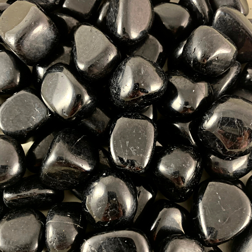 Tourmaline, Black Tumbled Stones – Cosmic Crystals